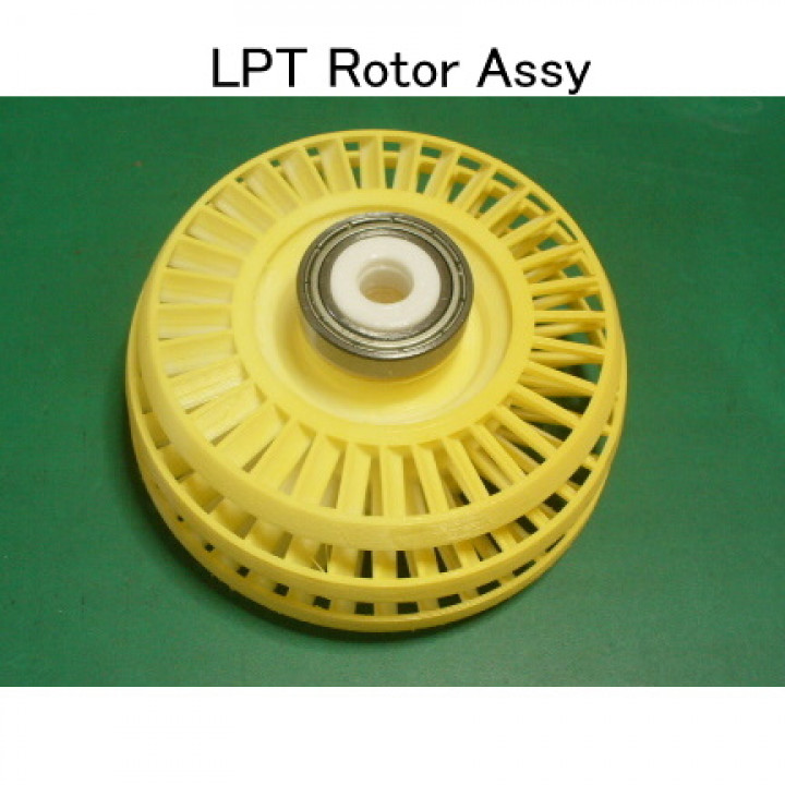3D Printable Geared Turbofan Engine (GTF), 10 inch Fan by Motoo Kondo