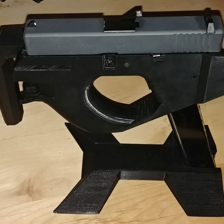 3D Printable Airsoft PDW 19 by Eric