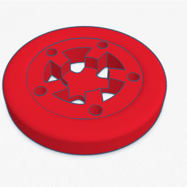3D Printable Polypanel - Spinner Base by Tuan Le