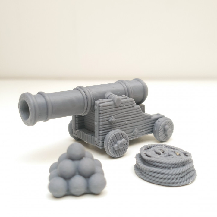 3D Printable Cannon by Vae Victis Miniatures