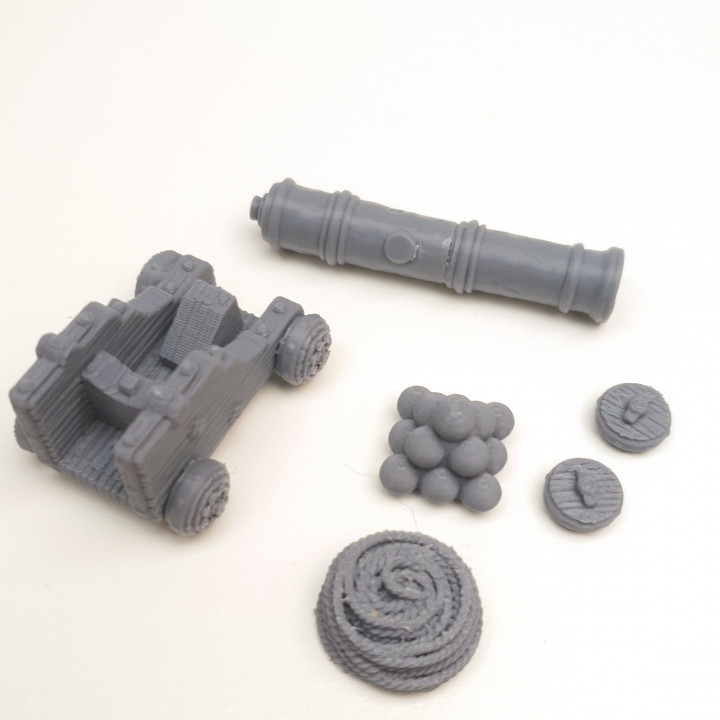 3D Printable Cannon by Vae Victis Miniatures