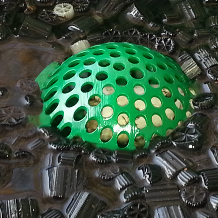 3D Printable 50mm filter ball by Marius