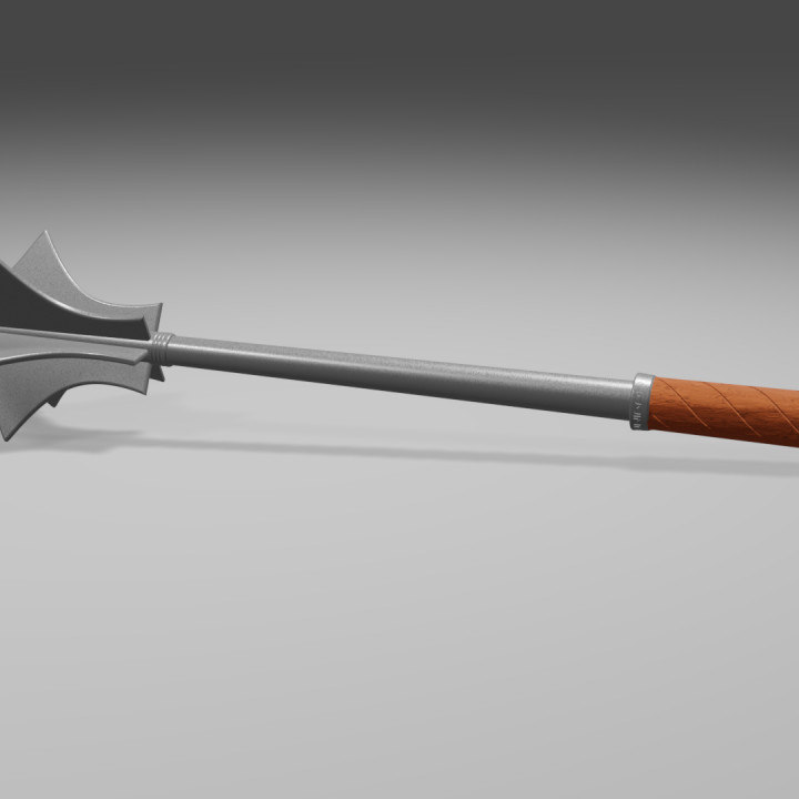 3D Printable Mace by medyk3D