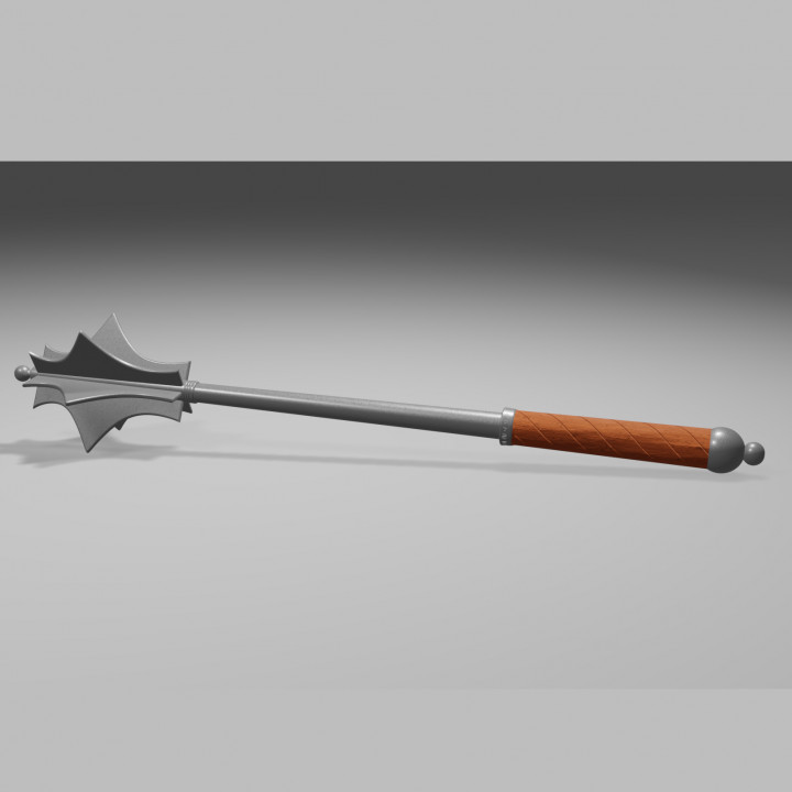 3D Printable Mace by medyk3D