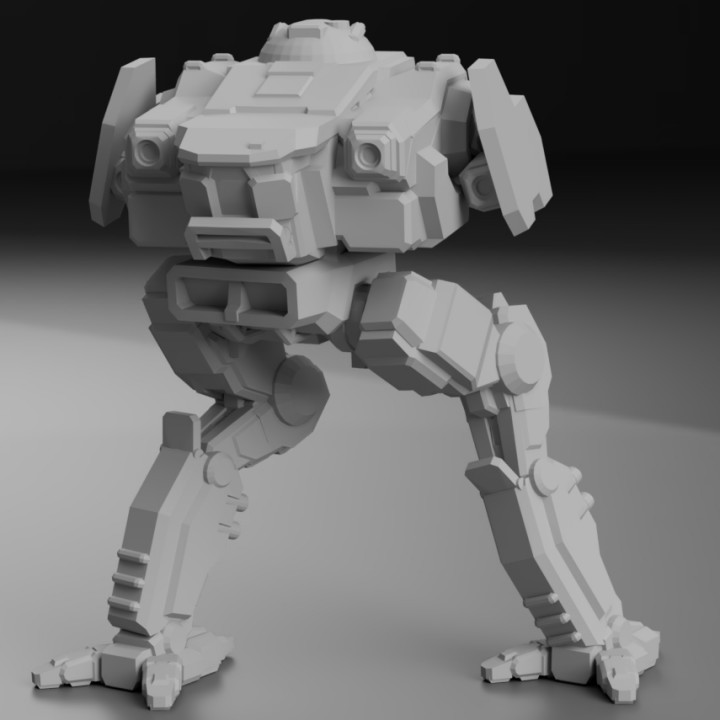 3D Printable CDA-X5 Cicada for Battletech by Matt Mason