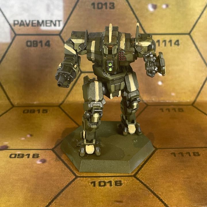 3D Print of CN9-A1 Centurion for Battletech by chaptermastermoloc