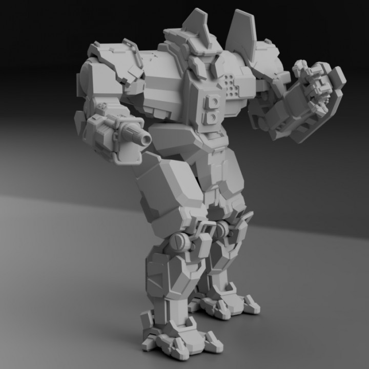 3D Printable CN9-A1 Centurion for Battletech by Matt Mason