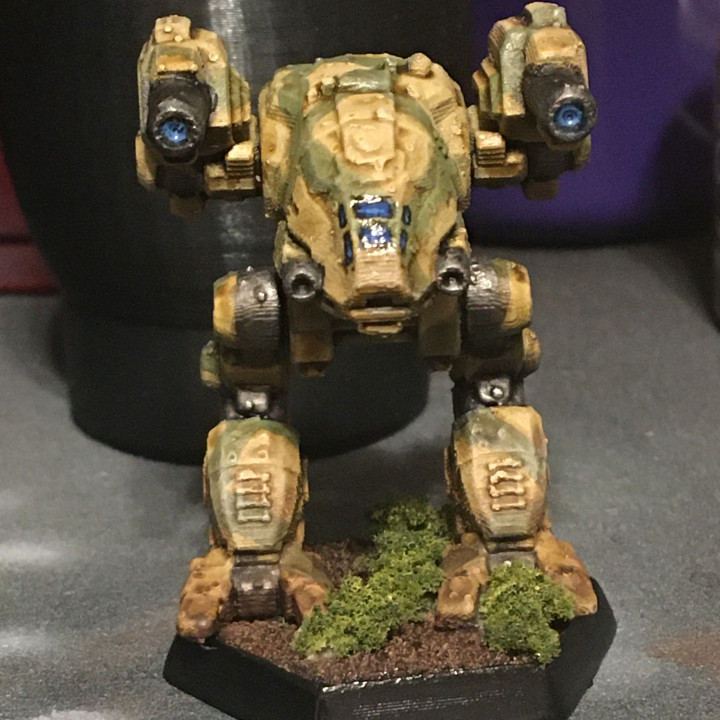 3D Print of CPLT-K2 Catapult for Battletech by 2k-Otic