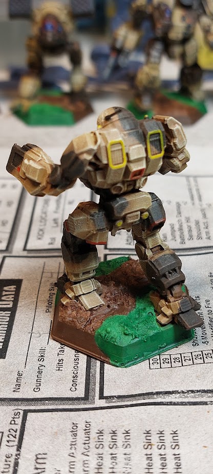 3D Printable DV-6M Dervish for Battletech by Matt Mason