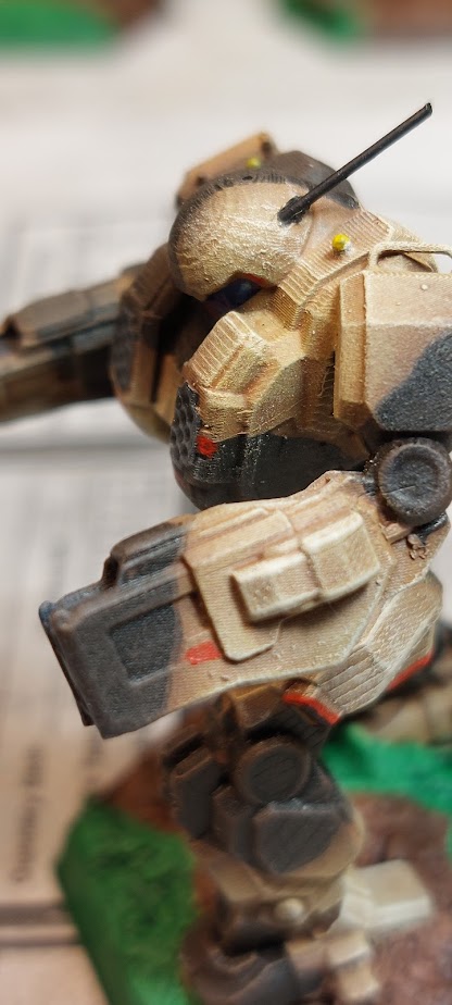 3D Printable DV-6M Dervish for Battletech by Matt Mason