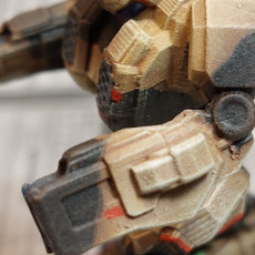 3D Printable DV-6M Dervish for Battletech by Matt Mason