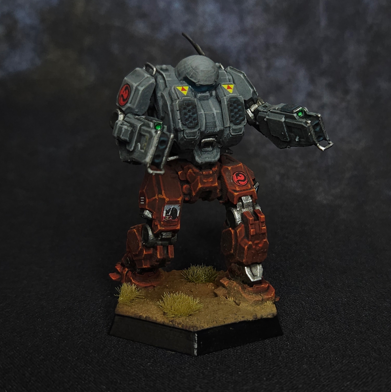 3D Printable DV-6M Dervish for Battletech by Matt Mason