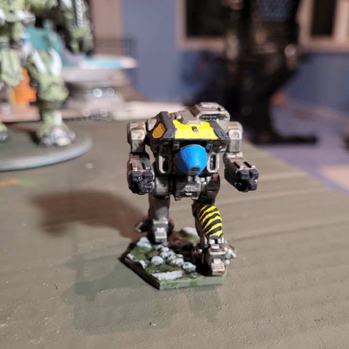 3D Print of Direwolf Prime, AKA "Daishi" for Battletech by kaltarn