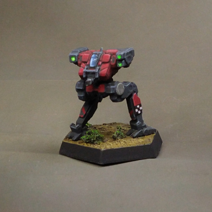 3D Print of FLE-4 Flea for Battletech by jgoss