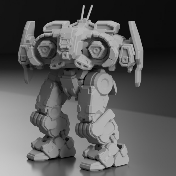 3D Printable FNR-5 Fafnir for Battletech by Matt Mason