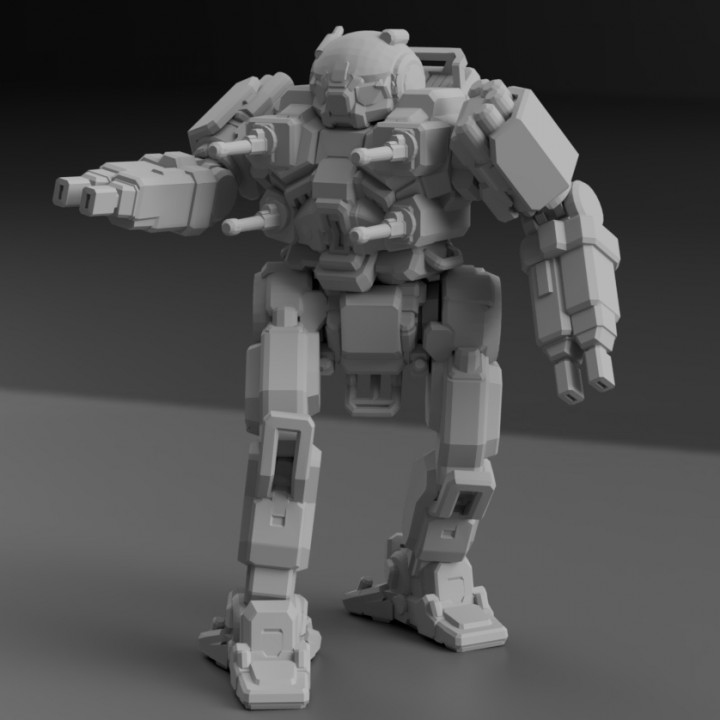 3D Printable FS9-E Firestarter "Ember" for Battletech by Matt Mason