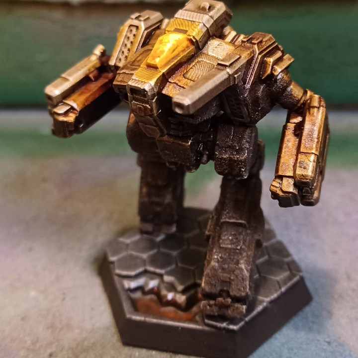 3D Print of Hellfire Prime for Battletech by b00sk0r