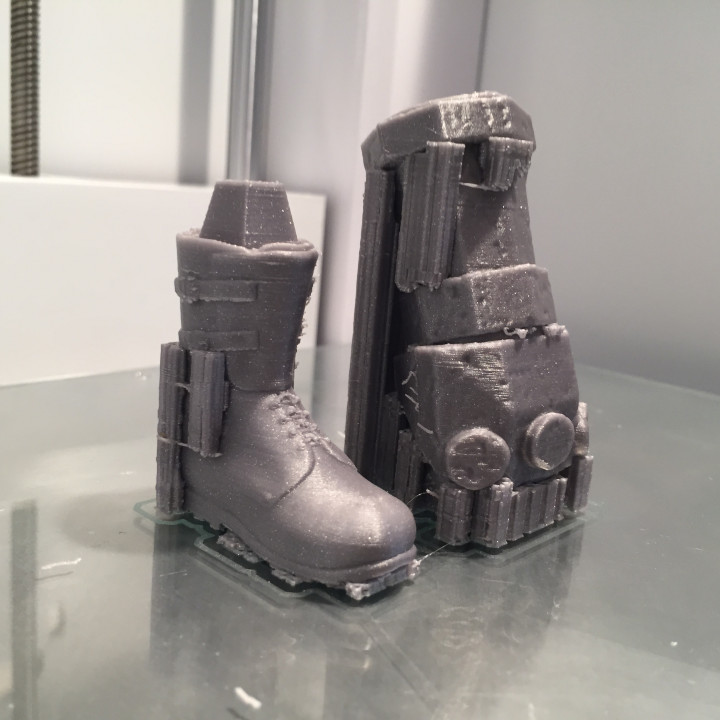 3D Printable Men's Military Boots, STL File for printer 3d by Marco Coddura