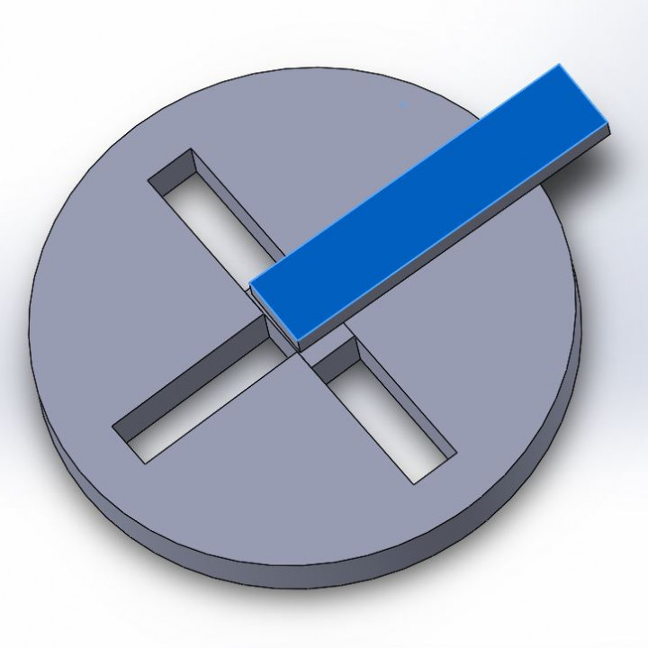 3D Printable Rotary Mechanism by Taheer Alarico Mascarenhas