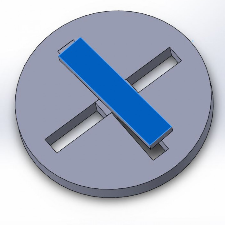 3D Printable Rotary Mechanism by Taheer Alarico Mascarenhas