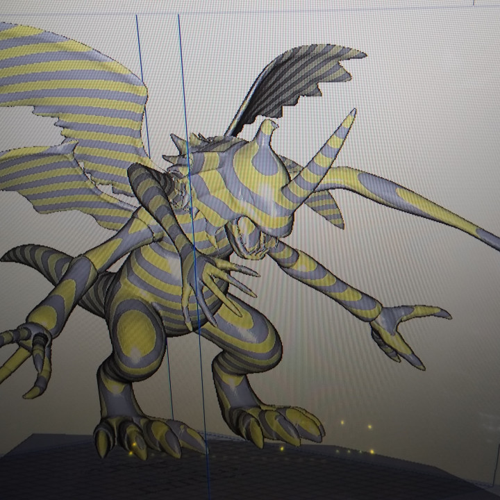 3D Printable kimeramon by Cristian Cifuentes