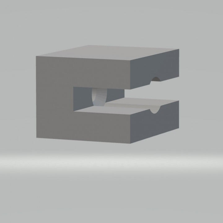 3D Printable glass shelf brackets by J.Kirouac design & sculpture