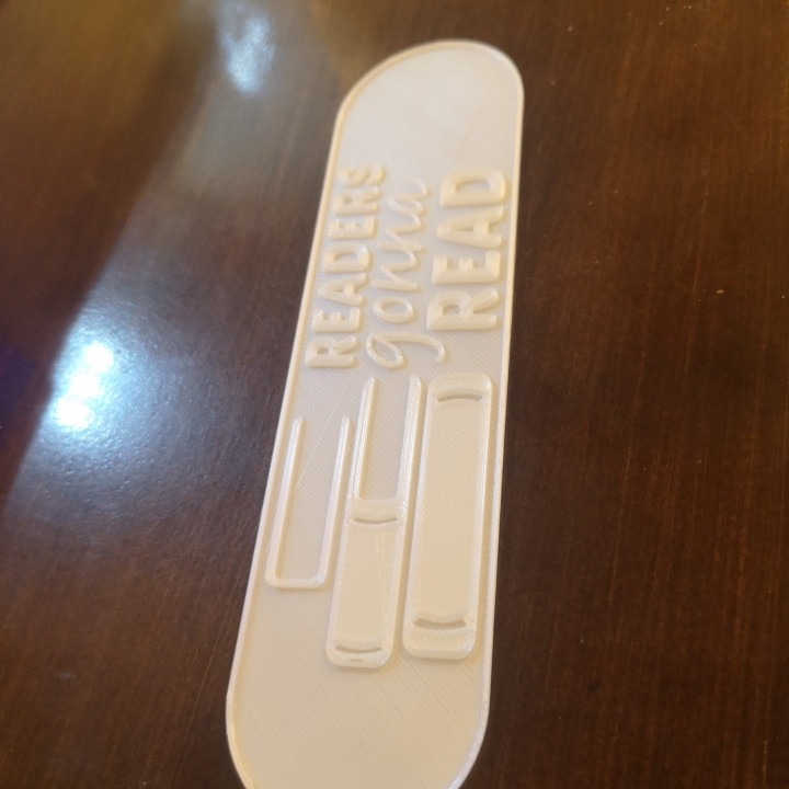 3D Printable Book Separator by Selim Kazmirci