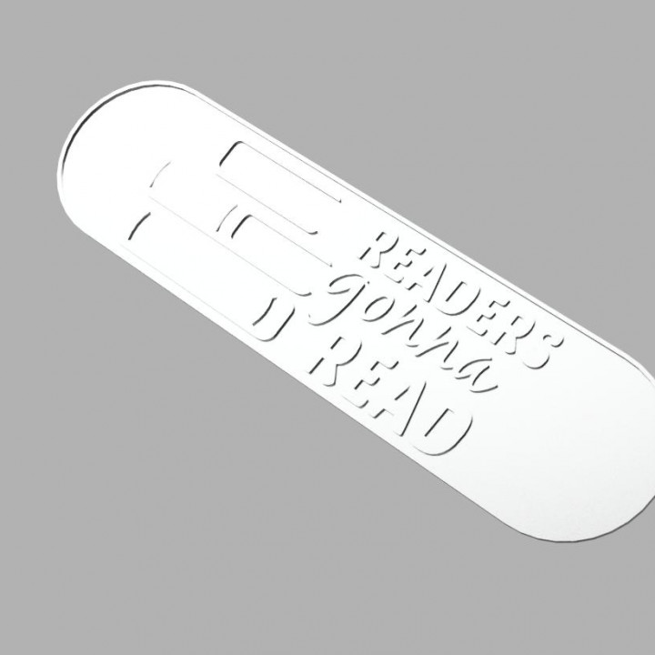 3D Printable Book Separator by Selim Kazmirci