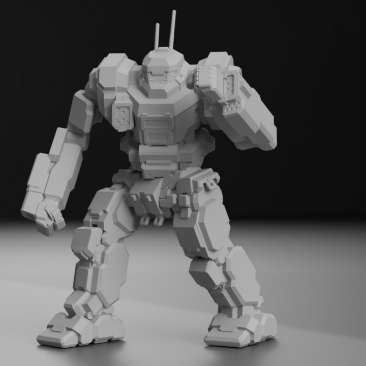 3D Printable KTO-18 Kintaro for Battletech by Matt Mason