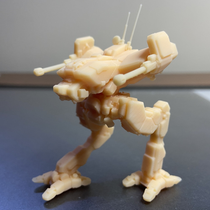3D Print of LCT-1V Locust for Battletech by SGTremblay