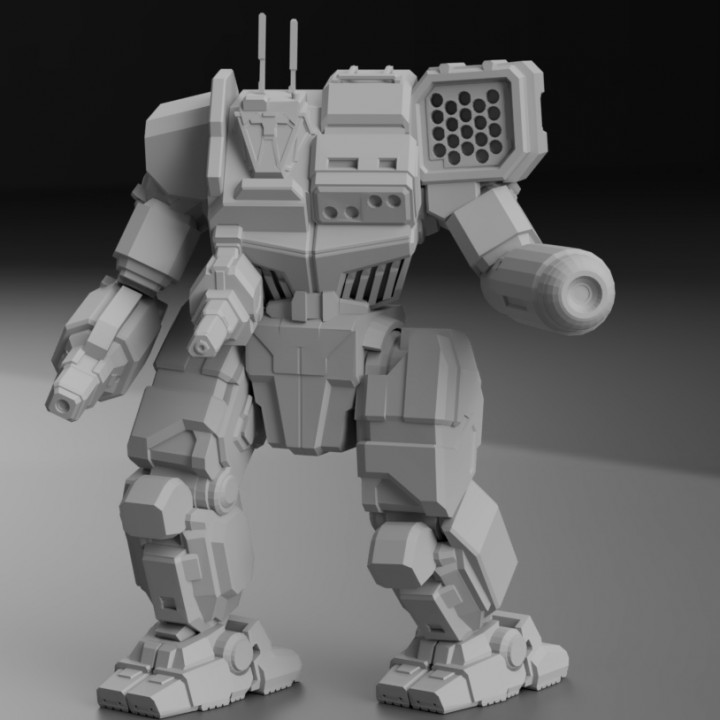 3D Printable ON1-IIC Orion for Battletech by Matt Mason