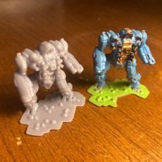 3D Printable Piranha 1 for Battletech by Matt Mason