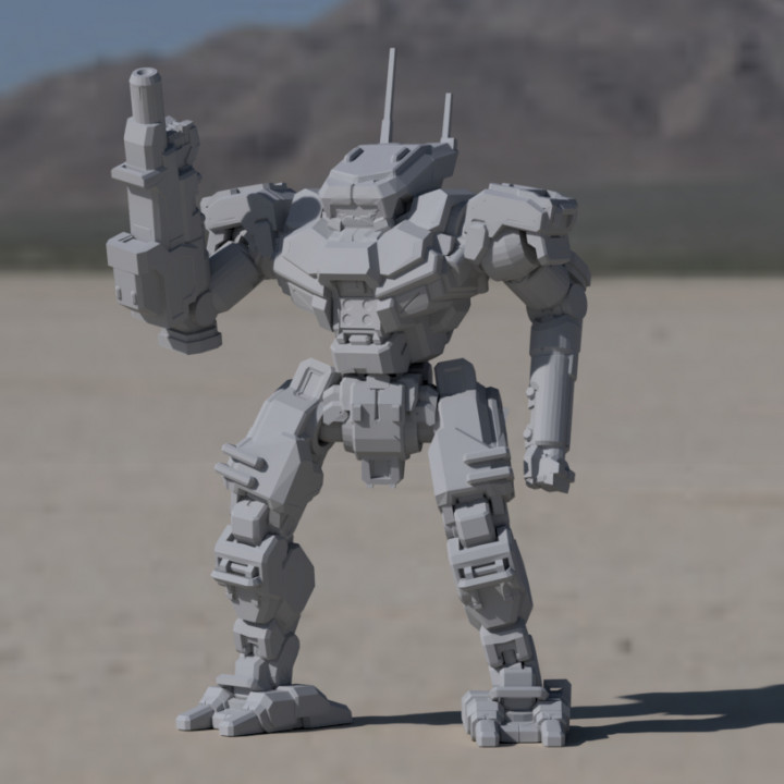 3D Printable PNT-9R Panther for Battletech by Matt Mason