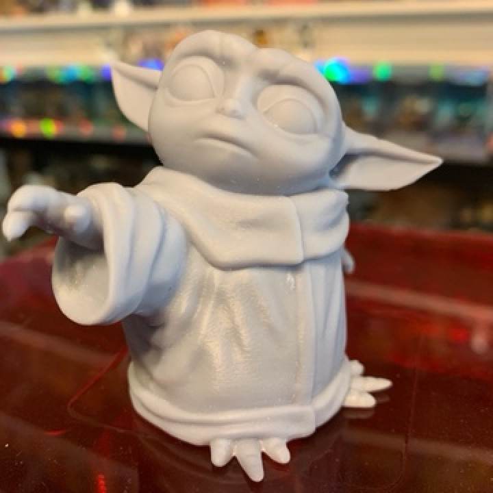 3D Print of The Child (Baby Yoda) by PortalPowerTV