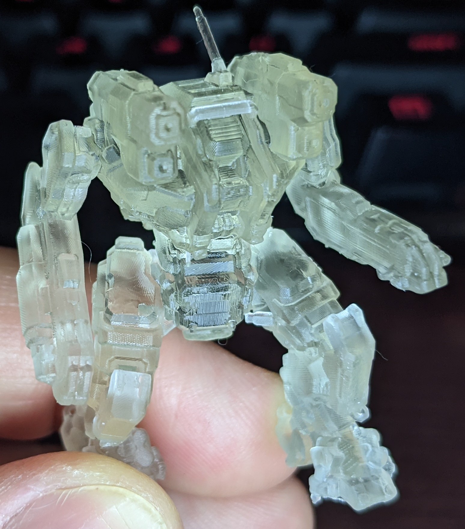 3D Printable RGH-R Roughneck for Battletech by Matt Mason
