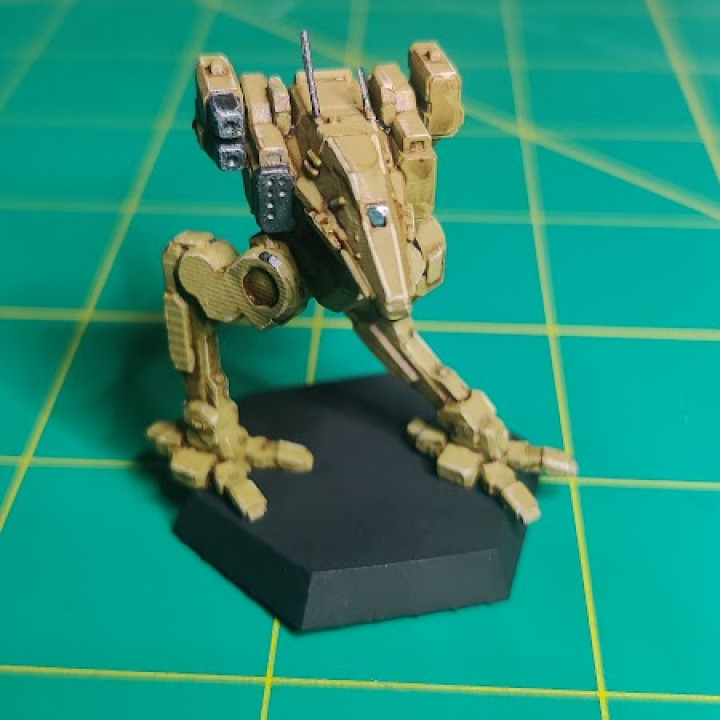 3D Print of RVN-1X Raven for Battletech by renelopez
