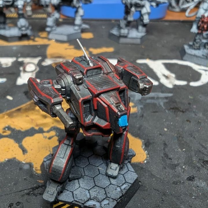 3D Print of Shadowcat Prime for Battletech by jonathansikora