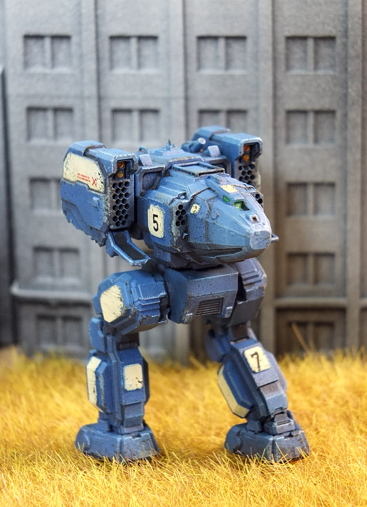3D Printable STK-3Fb Stalker for Battletech by Matt Mason