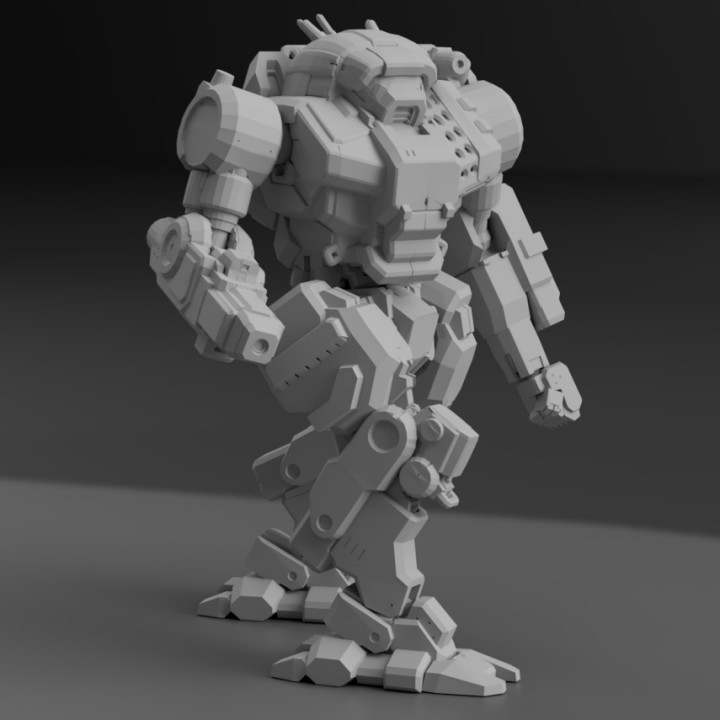 3D Printable VND-1SIB Vindicator "Saint Ives Blue" for Battletech by ...
