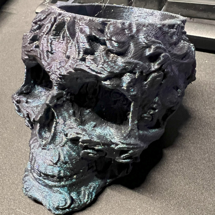 3D Print of Decorative Skull Bowl by Sash7818