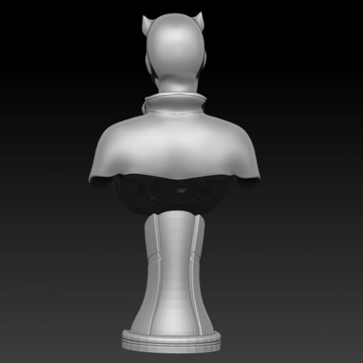 3D Printable 3D model Bust STL-OBJ - Catwoman from Batman (DC Comics ...