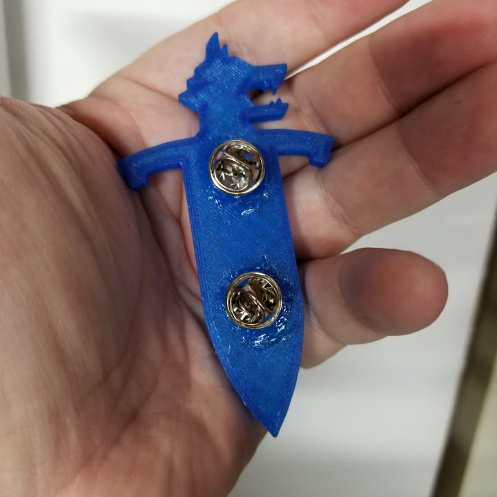 3D Printable Pokemon Sword and Shield Pins by Consolidated Geek