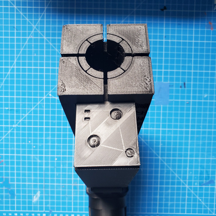 3D Printable Blame! (GBE) Gravitational Beam Emitter by Brendan Lautissier
