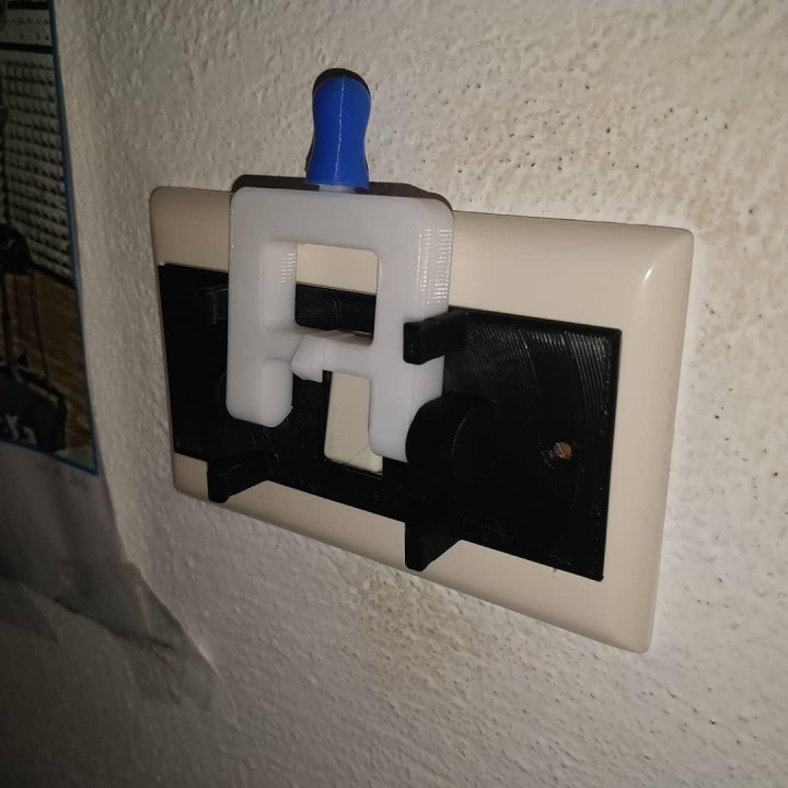 3D Printable Frankenstein Light Switch for BTicino by Luca Pangaro