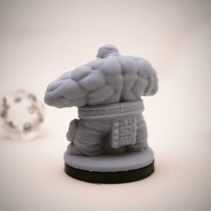 3D Printable Dwarf Brawler Miniature - pre-supported by Epics N Stuffs