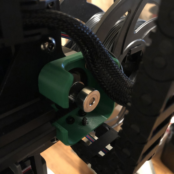 3D Printable Anycubic Chiron Cable Chain mount by David Cameron