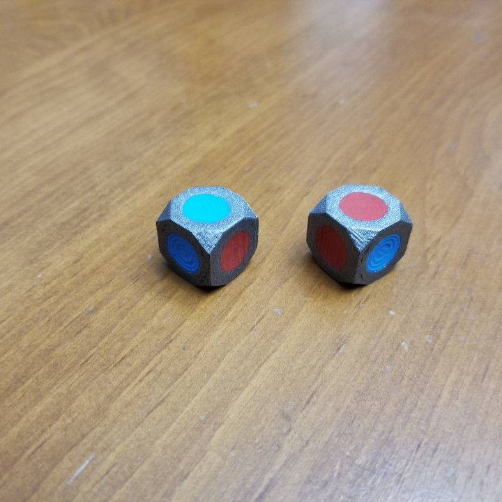 3D Printable Star Wars Chance Cube by TBrown