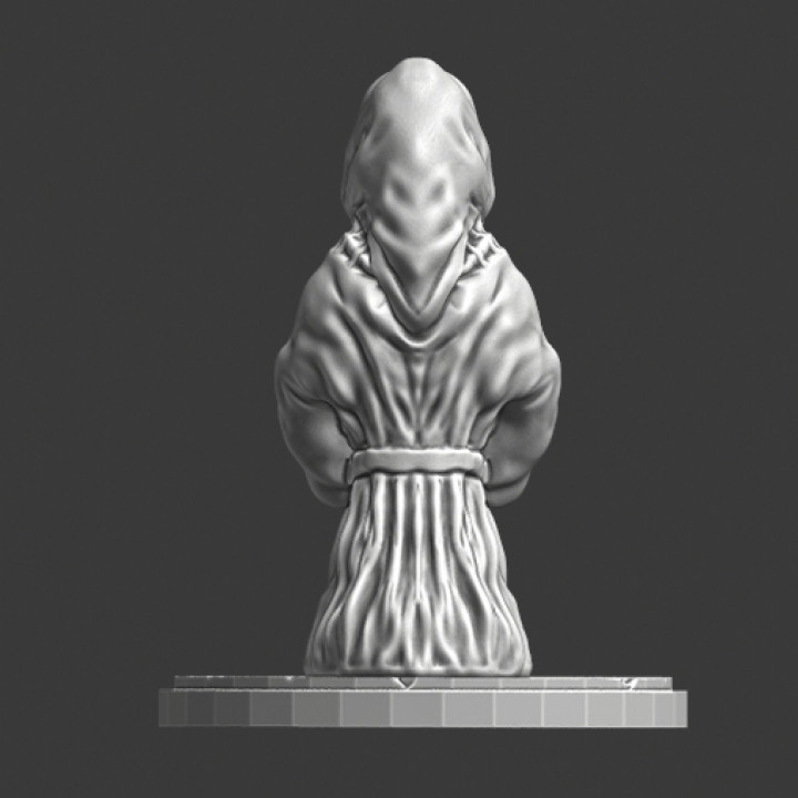 3D Printable Wizard (4) - 28mm miniature by BlueBoxGoblin