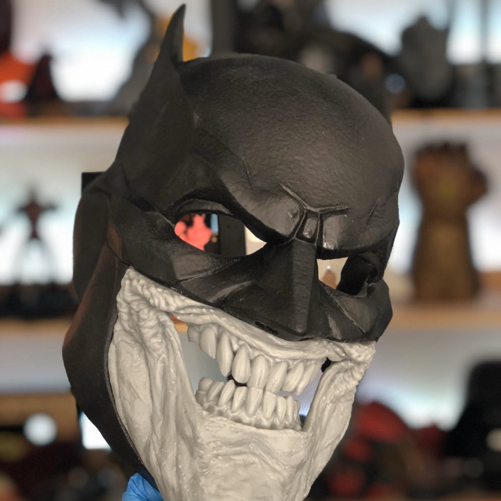 3D Printable Joker Mouth Upgrade for The Bat Chin - Batman Mask - The ...
