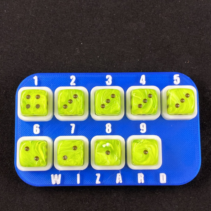 3D Printable D&D Spell Slot Tracker by Mike